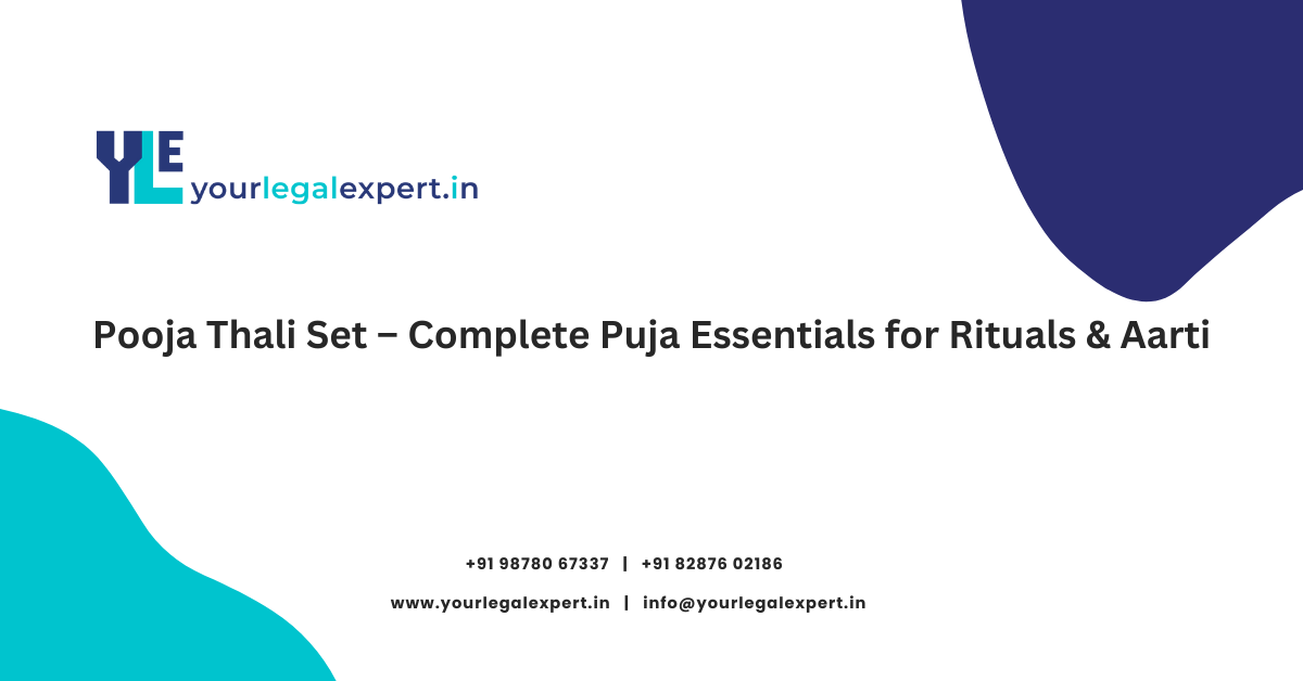 Pooja Thali Set – Complete Puja Essentials for Rituals & Aarti